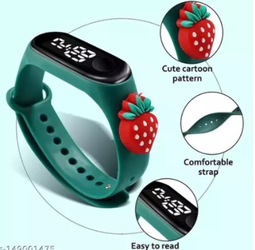 Buy LED-TOY-DARK-GREEN Trending & Stylish Watches For Men & Boys Online ...