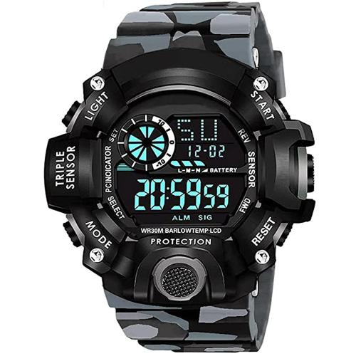 Buy MVS Multi-Functional Digital Sports Watch for Boys & Men with Alarm ...