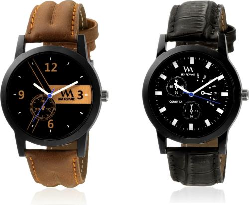 Buy WM Analog Multicolor Dial Multicolor Strap Watch for Men (WMC-001 ...