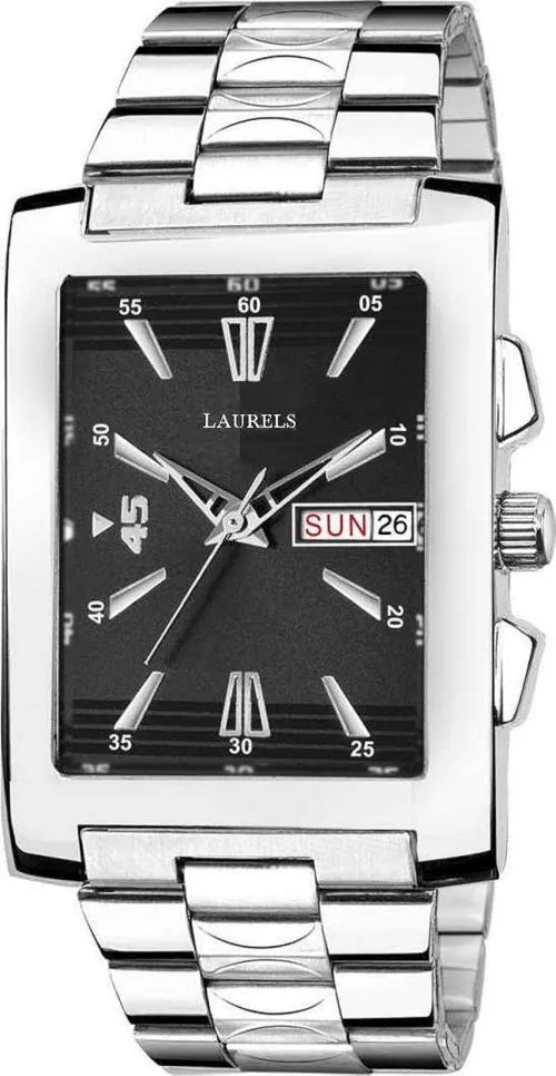 Buy LAURELS Lwm-Caliber-070707 Analog Black Dial Day and Date Men's ...