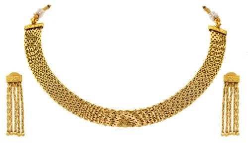 Buy Jfl - Jewellery For Less Traditional One Gram Gold Plated Designer ...