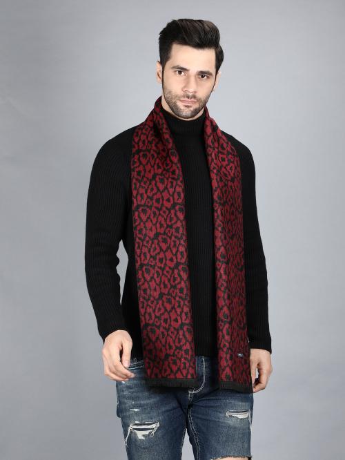 Buy Men Blue Zigzag Print Muffler Online at Best Prices in India - JioMart.