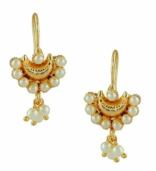 Buy Anuradha Art Jewellery Gold Plated Bugadi Earring (Women and Girls) Online at Best Prices in ...