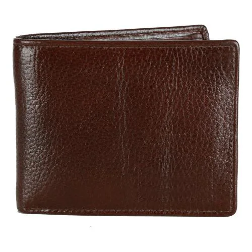 Buy Leather Junction Brown Leather Wallet for Men Rfid Blocking Online ...