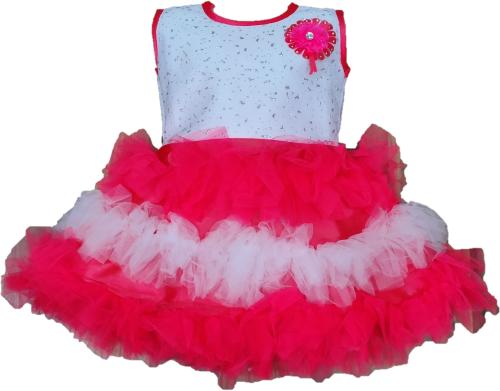 Buy Maruf Girls Red Net Fit and Flare Dress - 18 to 24 M Online at Best Prices in India - JioMart.