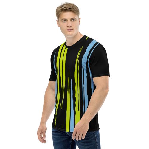 Buy CLOTHINK HUB Men's Regular Fit Half Sleeve Multicolor Printed Solid ...