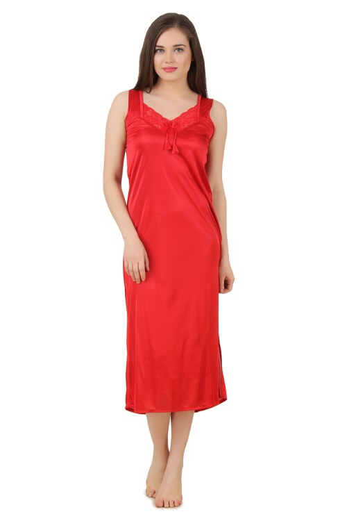 Buy Fasense Women Satin Nightwear Sleepwear Nighty SR012 Online at Best Prices in India - JioMart.
