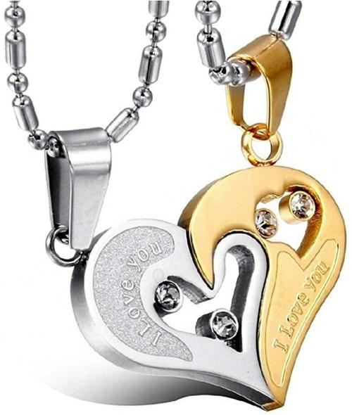 Buy University Trendz Men & Women Gold-plated, Silver Stainless Steel ...