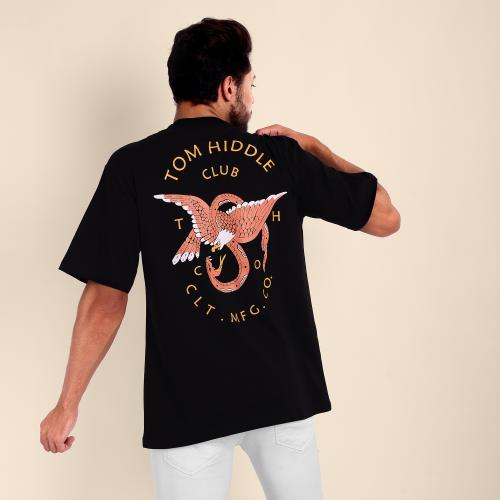 Buy Tom Hiddle printed Premimum Over size and Loose fit cotton Tshrits ...