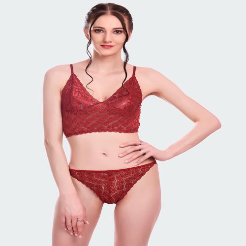 Buy Bikini Set Z99_HOBF-Set-170 NEW-MR_XS Maroon Online at Best Prices in India - JioMart.