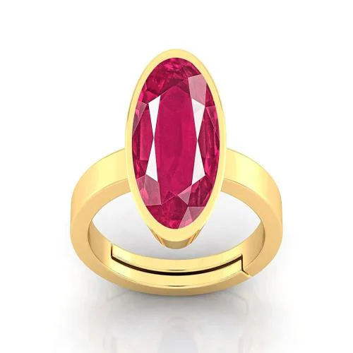 Buy Om Gayatri Corp 5.25 Ratti Ruby Stone Original Certified Ruby Stone Manik ManikyaRing ...