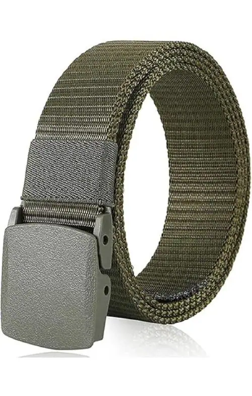 Buy Alfazeroverseas Nylon Military Tactical Men Belt Webbing Canvas ...