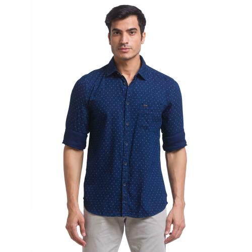 Buy Parx Men Blue Casual Shirt Online at Best Prices in India - JioMart.