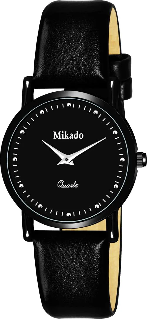 Buy Mikado Analog Black Watch For Girls Online at Best Prices in India ...