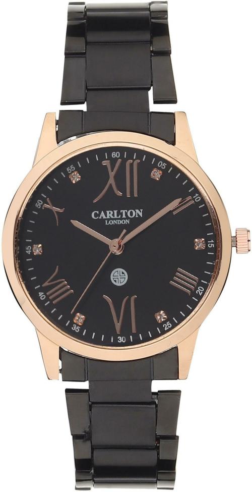 Buy Carlton London Black Analog Watch For Women Online at Best Prices ...