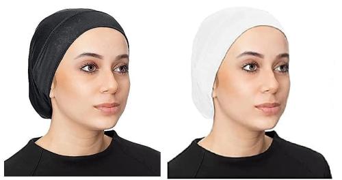 Buy PlutoProm Women Under Scarf Hijab Cap 2 Pcs Under Caps for Turban ...