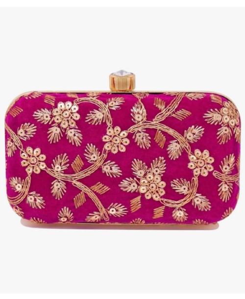 Buy Lify Artistic & Handmade Box Shape Evening/Party/Wedding/Bridal ...