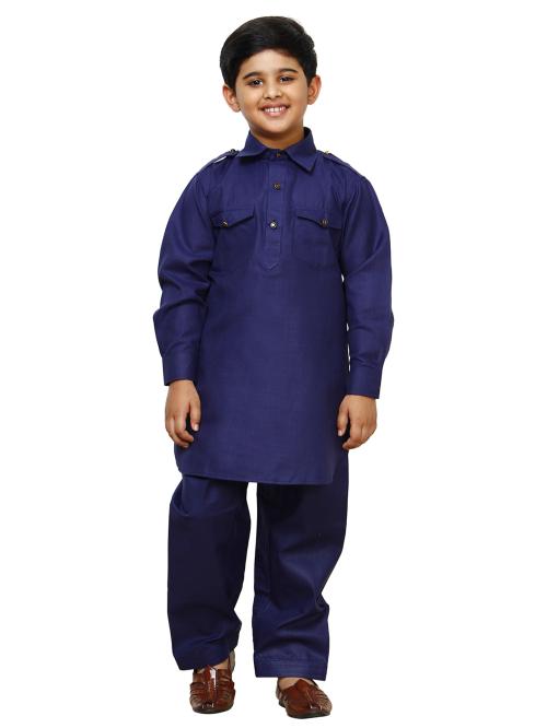 Buy Pro-Ethic Style Developer Ethnic 2- Piece Pathani Suit Set For Kids ...