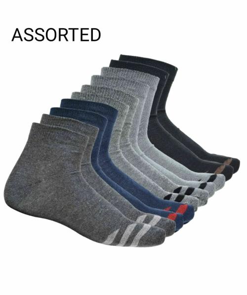 Buy WELRONSOCKS COMFORT IS HERE...MEN'S COTTON ANKLE LENGTH SOCKS COMBO ...