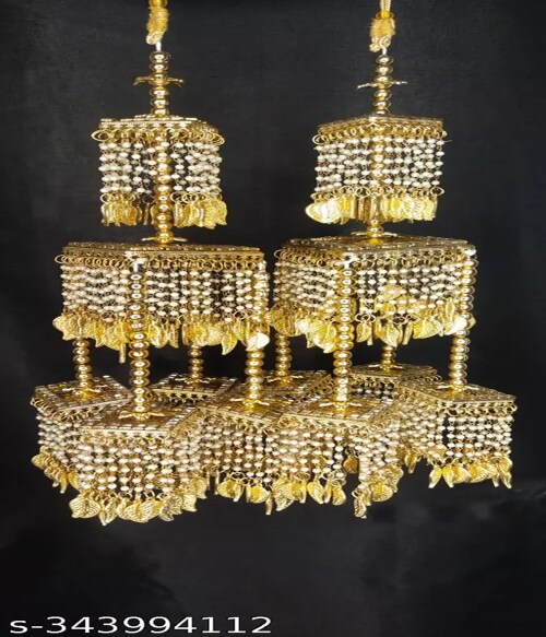 Buy KSK.KALIRA Kalire for Bride-11-Size-Adjustable-Colour-Gold Online ...