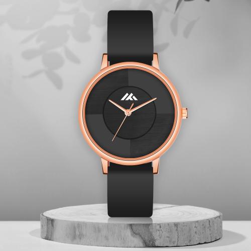 Buy Luxe Timepiece: VOLGA's Sleek Analog Watch with Trendy Silicon Band ...