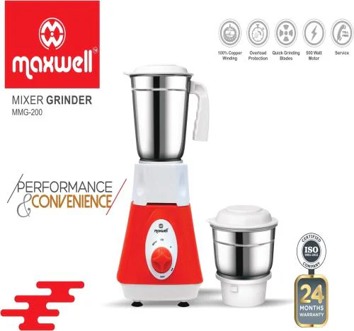 Buy LADY SOFT Maxwell Heavy DUTTY Motor Mixer Grinder A-12 Online at Best Prices in India - JioMart.