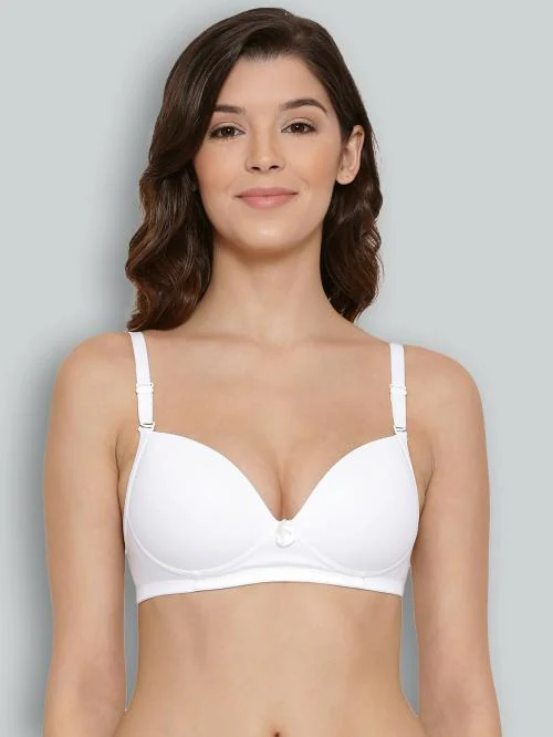 Buy Lyra Women's Cotton Padded White Bra Online at Best Prices in India - JioMart.