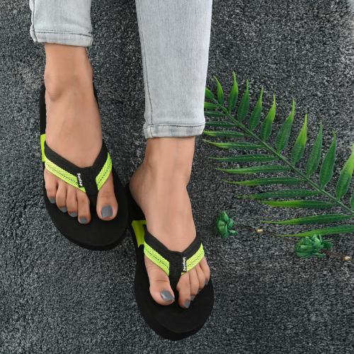Buy Footup Light Weight Lemon Slippers For Women (Pack of 1) Online at ...