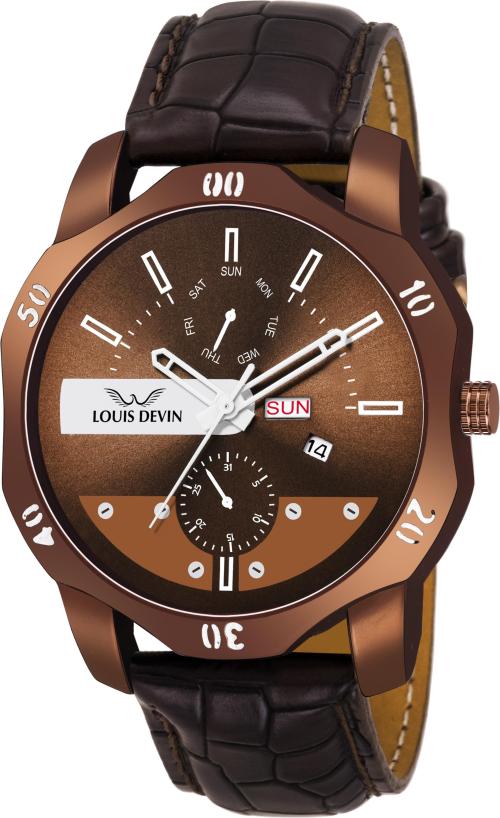 Buy Louis Devin Analog Brown Watch For Men (Bw070-Brwn) Online at Best Prices in India - JioMart.