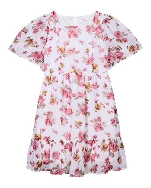 Buy Budding Bees Girls All Over Floral A-Line Dress Online at Best Prices in India - JioMart.