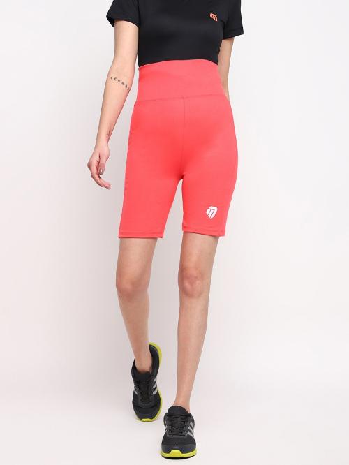 Buy M7 Empire Solid Women Pink Sports Shorts Online at Best Prices in ...