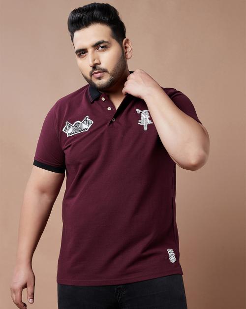 Buy Bigbanana Men Plus Size Lucas Printed Polo Tshirt Online at Best Prices in India - JioMart.