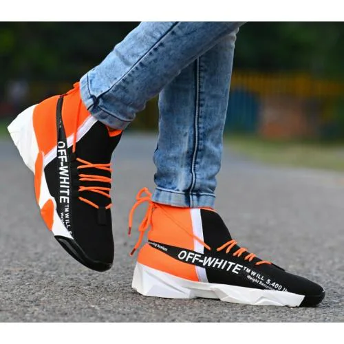 Buy RAY J Men Casual Sneaker Boot Lase-Ups Mesh Shoes Online at Best ...