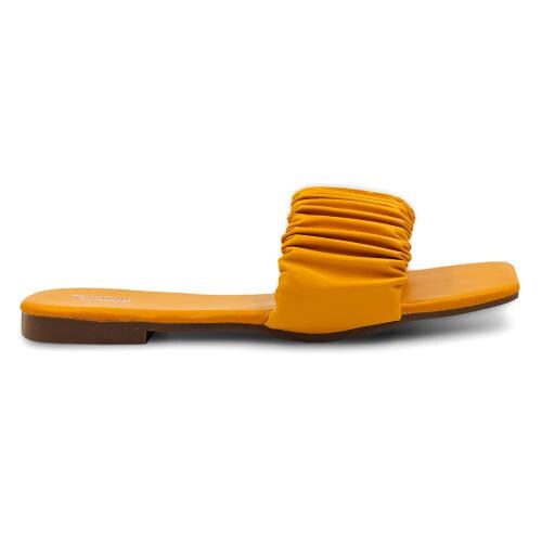 Buy Sayera Casual Yellow Folded Sandal For Women Online at Best Prices ...