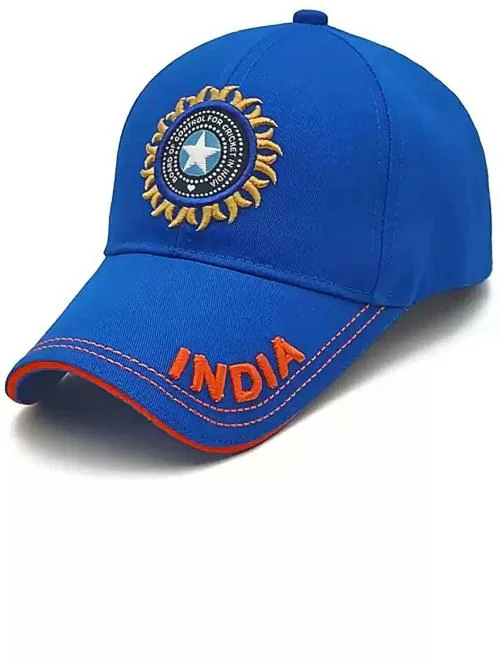 Buy Xyntac Blue Cotton Solid Regular Cap Online at Best Prices in India ...