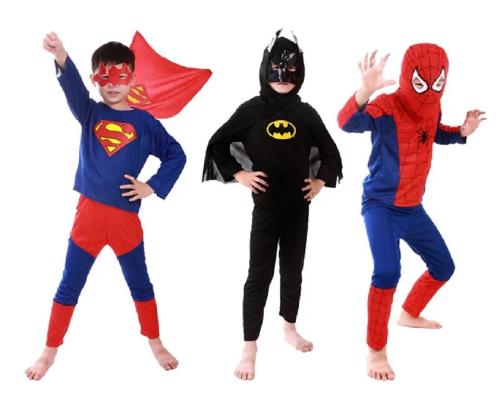 Buy Fraiviko Spiderman, Batman and Superman costumes Dress For kids ...