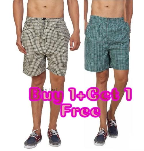 Buy Ecozias Checkered Multicolor Men Boxer Buy2 Get1 Free Online at ...