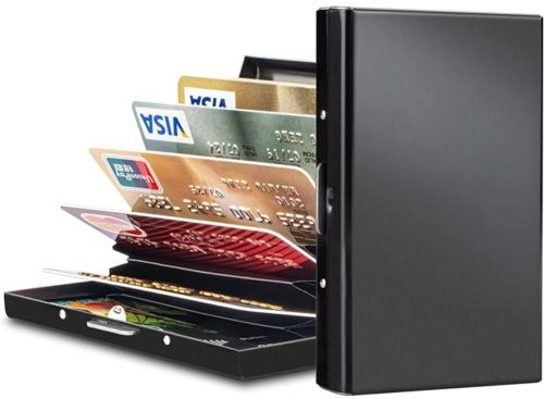 Buy Sonrisa Black 6-Slots Card Holder Online at Best Prices in India ...