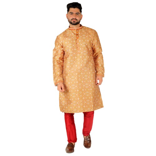 Buy Pro Ethic Style Developer Men's Kurta Pajama Silk Online at Best ...
