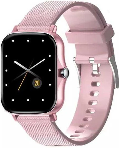 Buy Calvinford Aura Full touch screen Pink Smart Watch Smartwatch (Pink ...