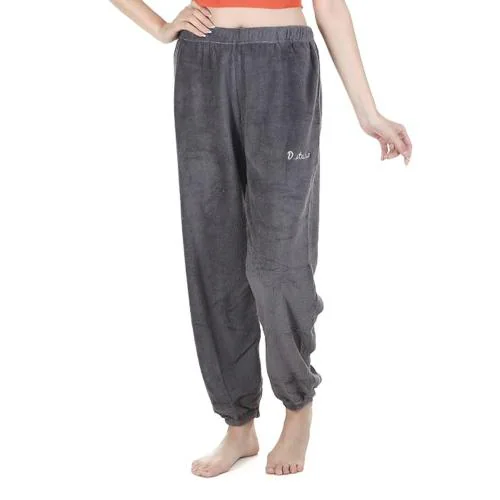 Buy UKAL Women Winter Warm Lower Fleece Pajama Plush Fluffy Pyjama ...