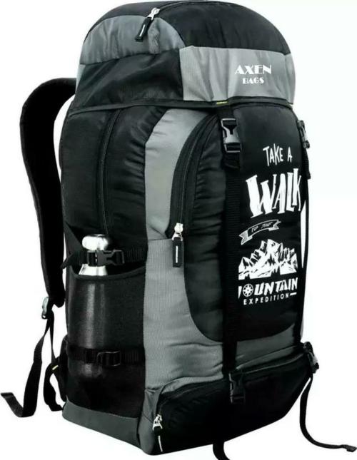 Buy Axen Grey Polyester Rucksack 60 L Online at Best Prices in India ...
