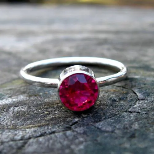 Buy Chopra Gems & Jewellery Brass Ruby Ring (Men and Women) - Free Size ...