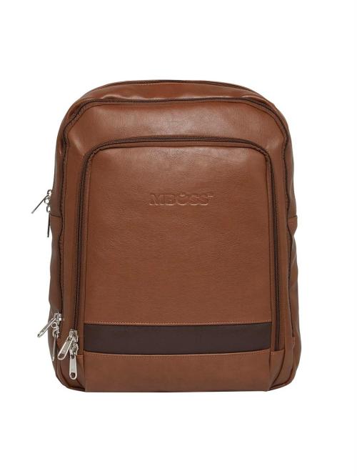 Buy Mboss Tan Laptop Backpack, 17 L Online at Best Prices in India ...