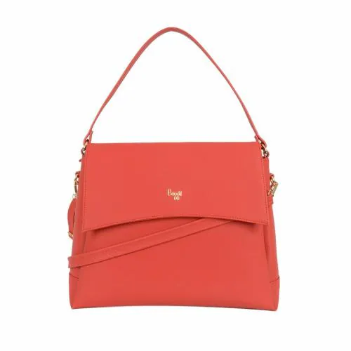 Buy Baggit Women's Red Pvc Satchel Handbag Online at Best Prices in ...
