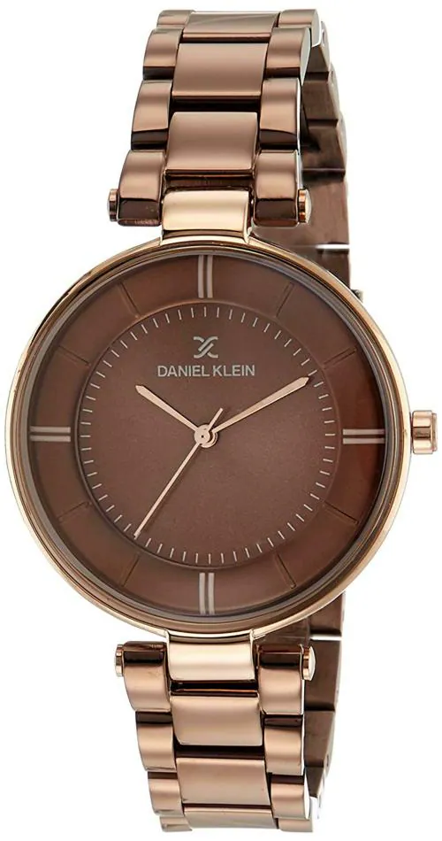 Buy Daniel Klein Analog Brown Dial Brown Strap Watch For Women Online ...