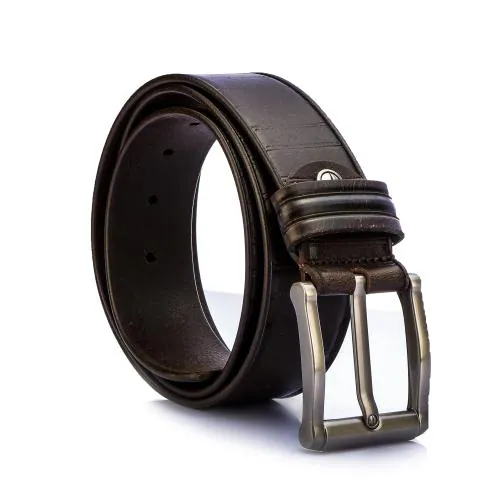 Buy GIL Men's Formal Leather Belt Combo | Original Leather Belt | Brown ...