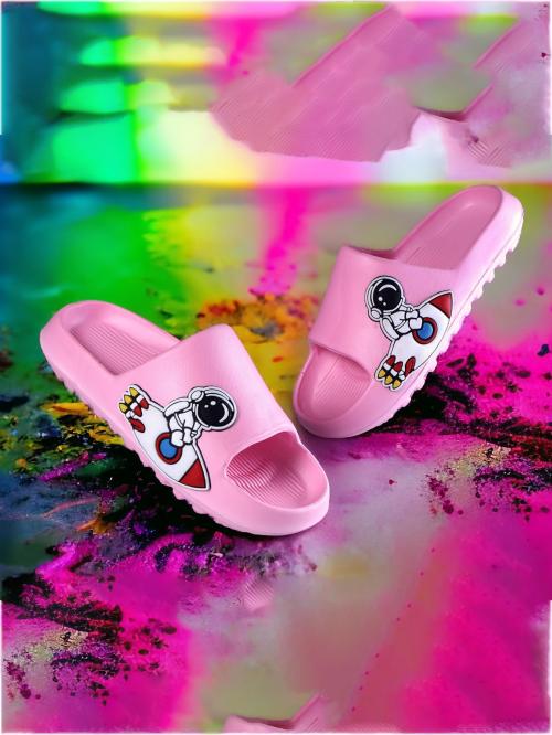 Buy Pampy Angel Tatoo-Space Slipper Slides Flip Flops for Women Online ...