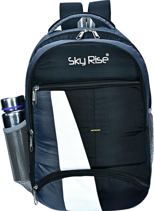 Buy Sky Rise Blue Polyester Large Laptop Backpack - 45 L Online at Best ...