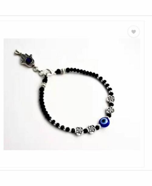 Buy Cristal Craft Girls Fancy Najariya Crystal, Cotton Dori Anklet ...